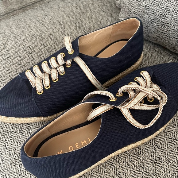 M. Gemi | Shoes | M Gemi Navy Espadrille Point Sneaker Shoe 382 | Poshmark